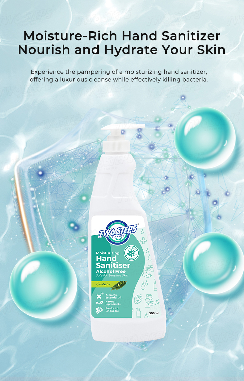 Two Steps Cleaning Hand Sanitizer Alcohol Free 5 Litre Eco Refill ...