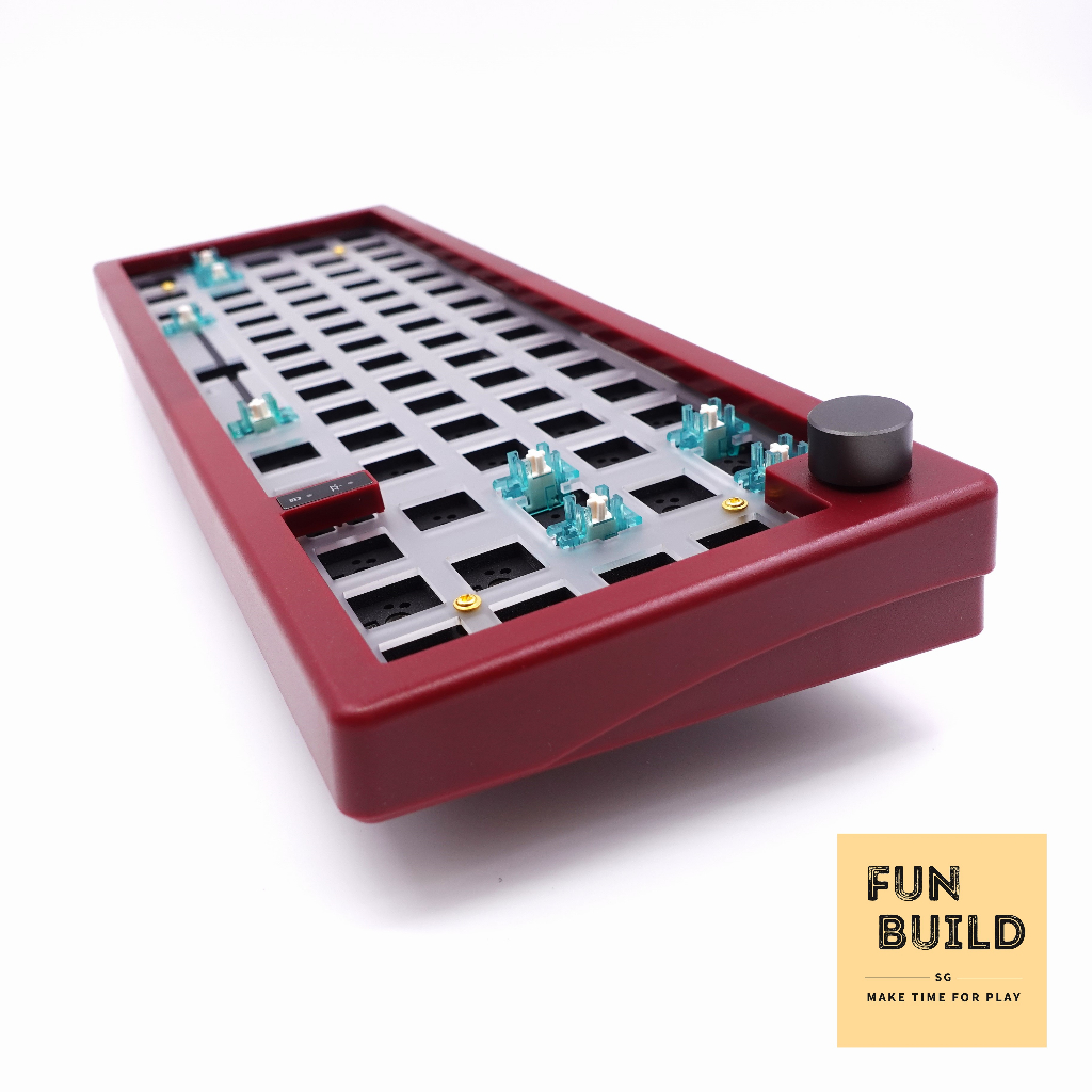 Zuoya GMK67 3-Mode Barebones Mechanical Keyboard Kit | Shopee Singapore