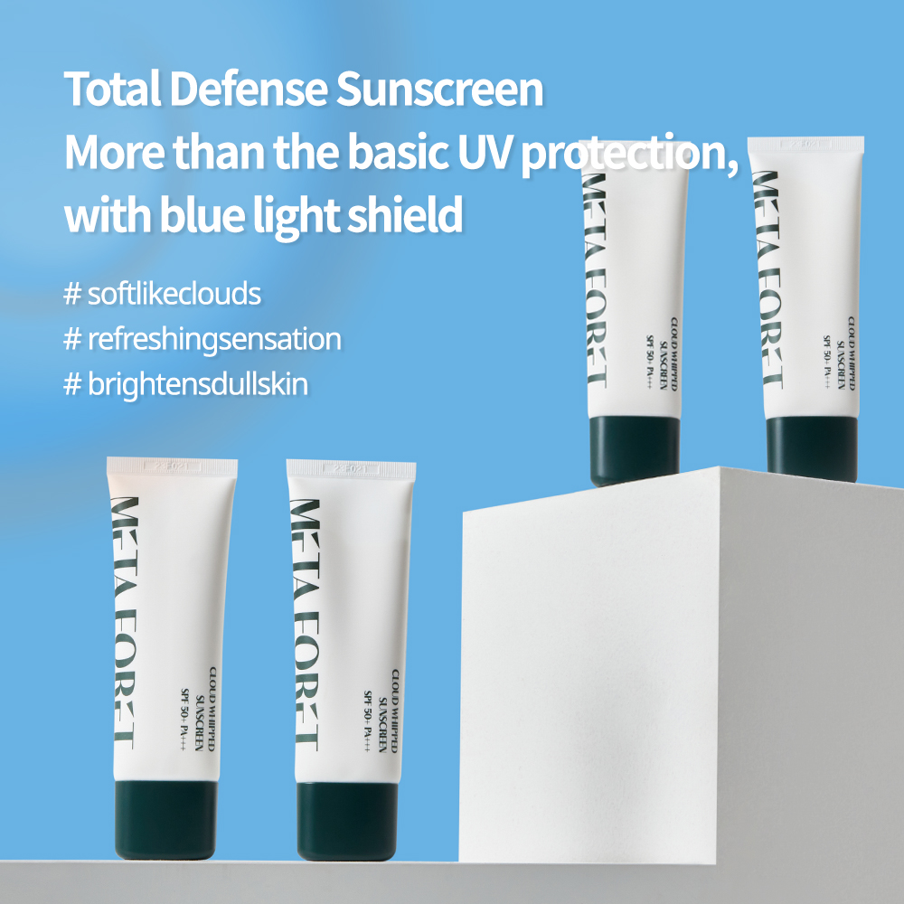 [MetaForet] Cloud Whipped Sunscreen SPF 50+ PA+++ 50ml_Brightening ...