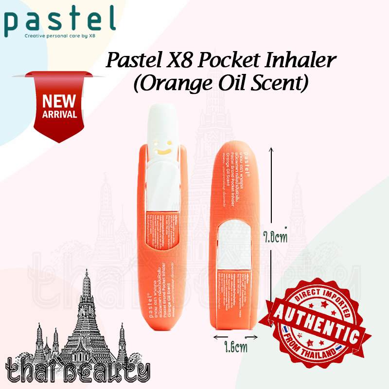 (New Launch) Pastel X8 Thumbdrive Design Fruity Series Inhaler (Orange ...
