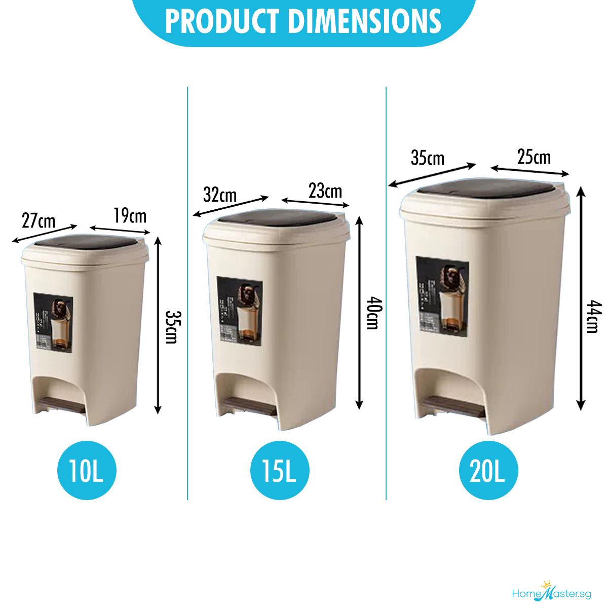 [SG Ready Stock] Pedal Dustbin*Rubbish Bin*Hand and Pedal Press ...