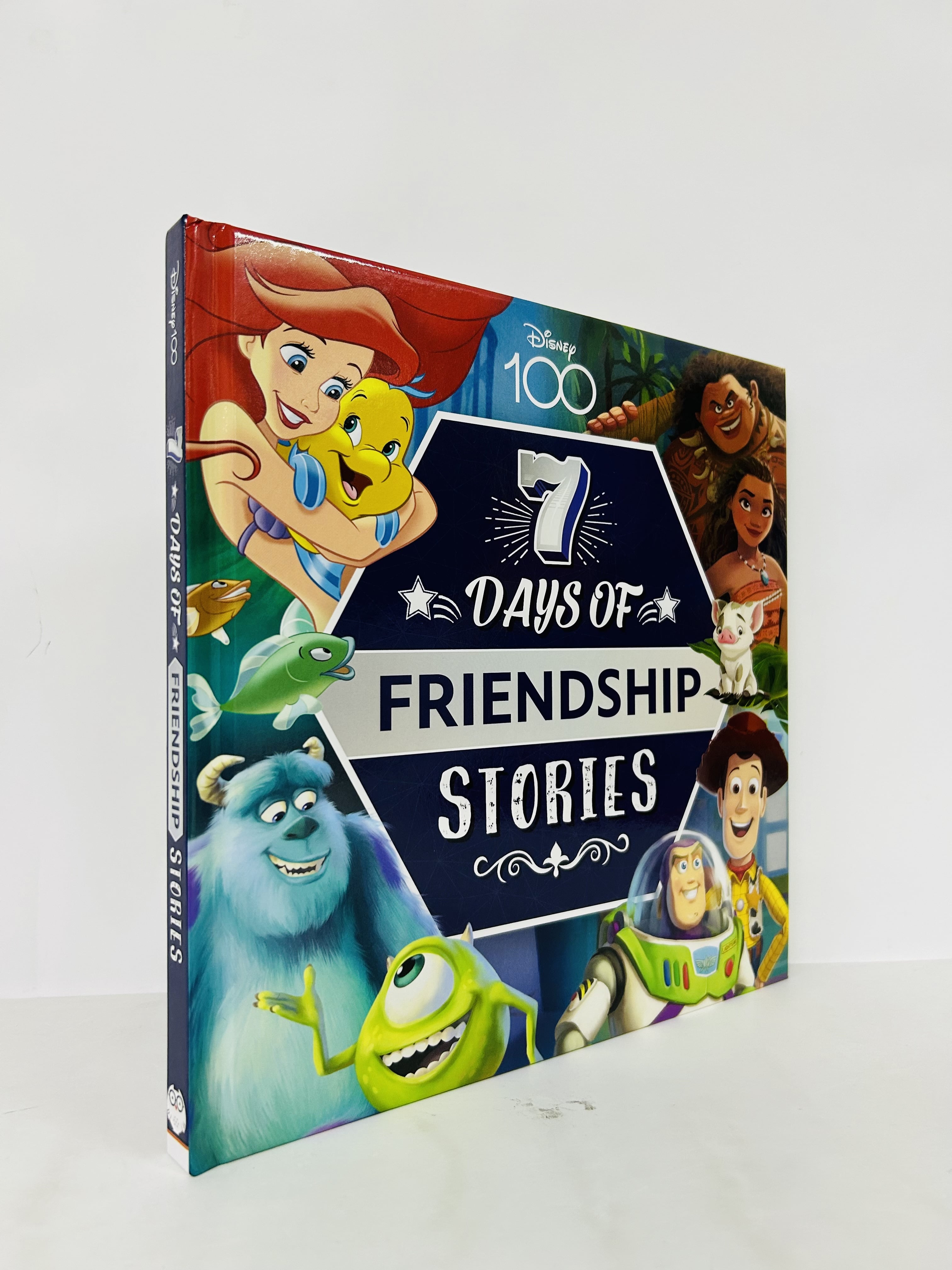 Disney 7 Days of Friendship Stories Book Collection For Kids 142 Pages ...