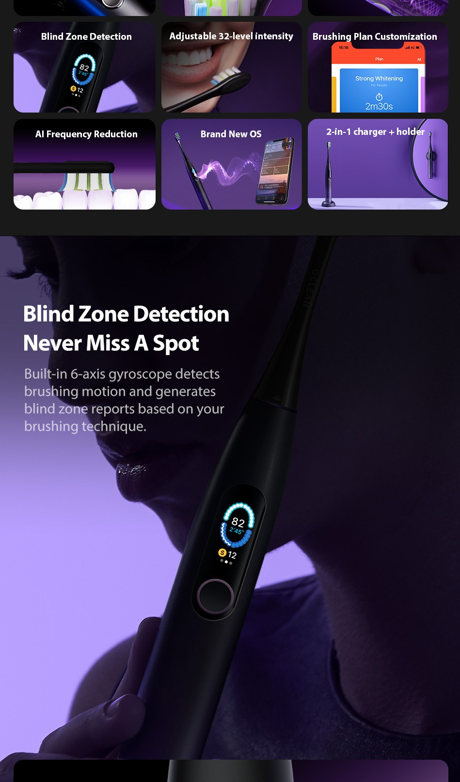 [BEST VALUE] Oclean X Pro Smart world first Touch Screen Electric ...