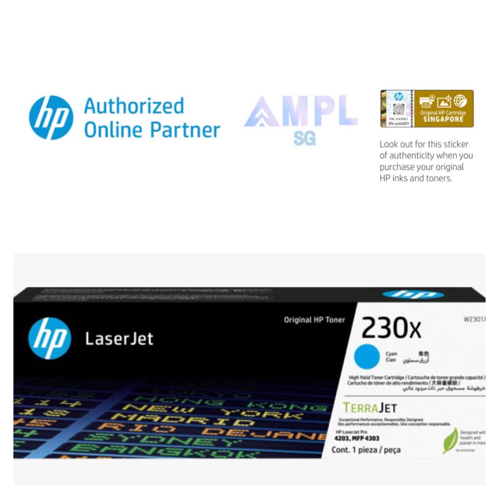 HP 230X Black | HP 230X Cyan | HP 230X Yellow | HP 230X Magenta ...