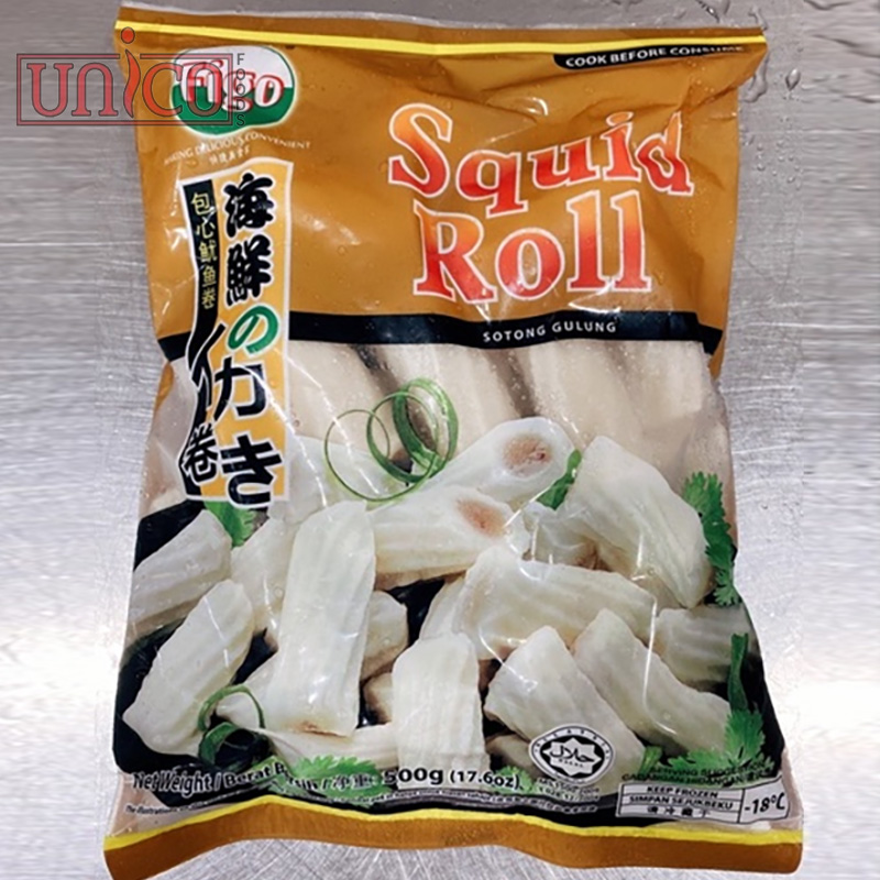 Figo Brand Squid Roll (500gm) | 鱿鱼卷 | Shopee Singapore