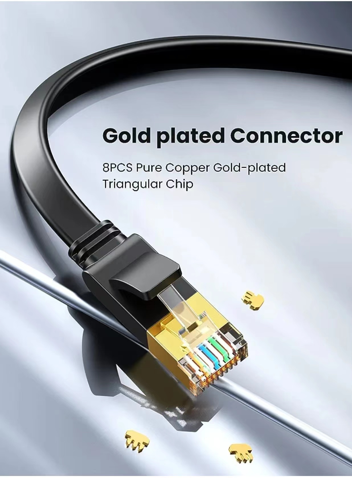 UGREEN Ethernet Cable Cat 7 LAN Cable UTP RJ45 Network Wire For Laptop ...