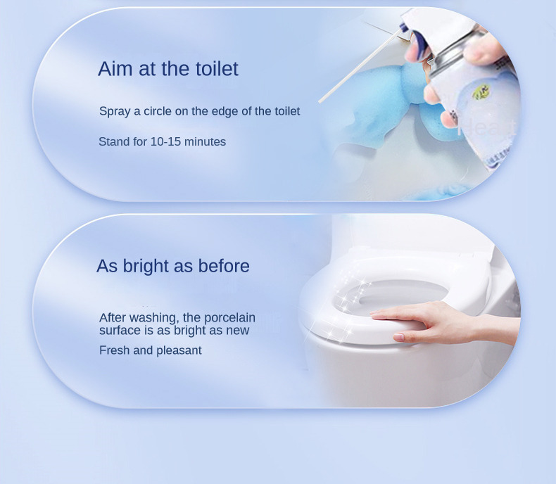 【SG STOCK】 Toilet Cleaner Toilet Foam 99.9% Anti-Bacterial/ Toilet bowl ...