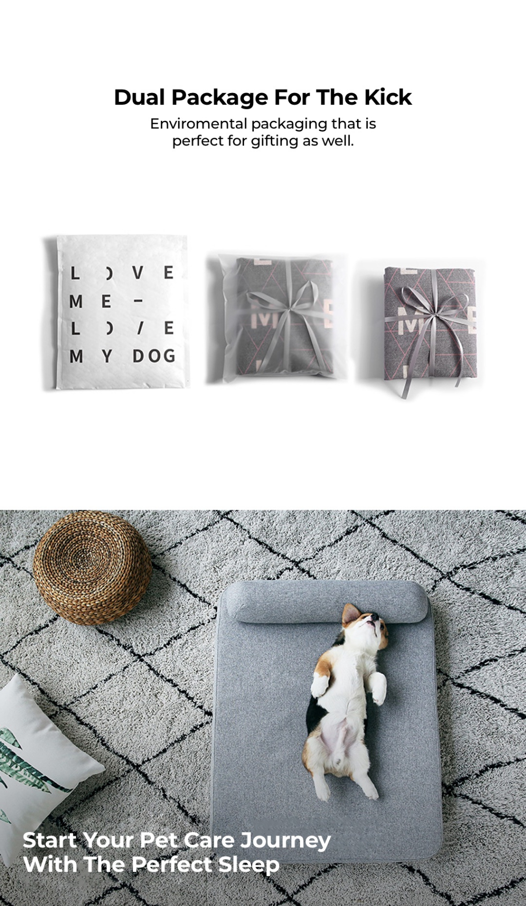 Petkit Pet Deep Sleep Mattress | Cover [ Memory Foam, 3D Hollow ...