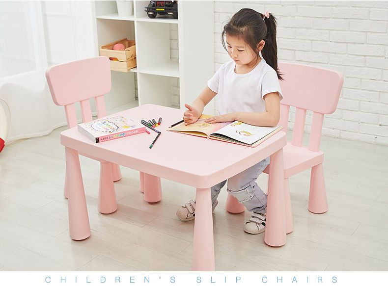 [SG Stock]🔥 Foldable kids table and chair set children learning table ...