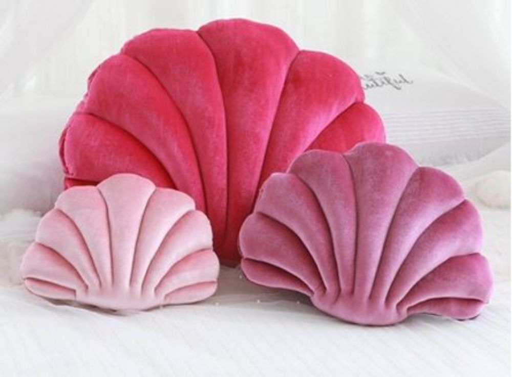 Sea Beach Scallop Shell Sofa Bed Cushion Decoration Luxury Shell ...