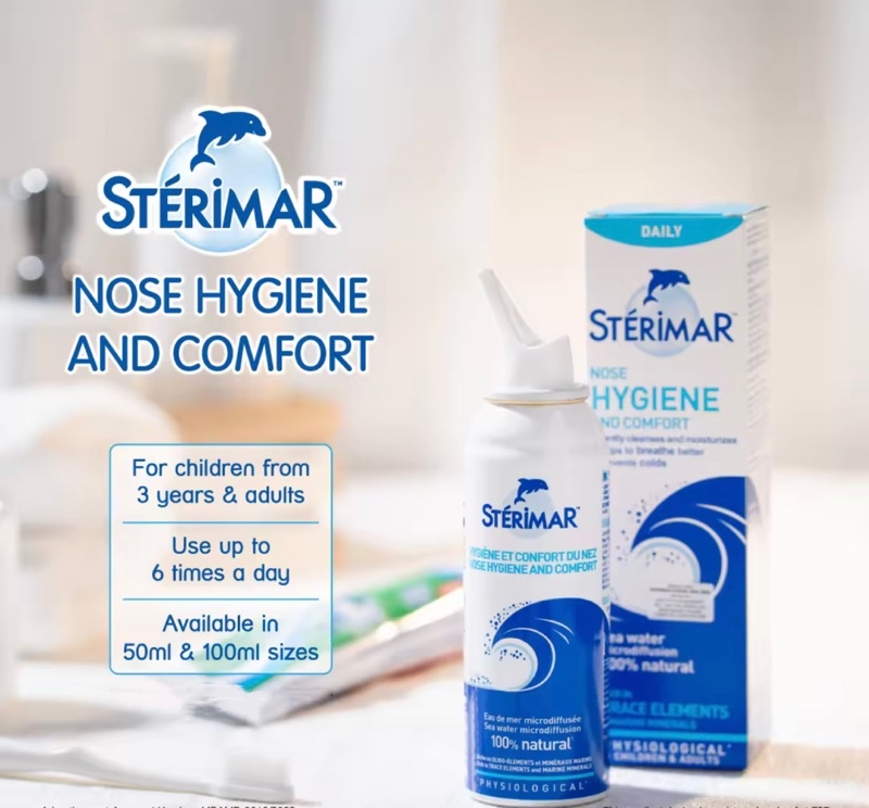 [Exp 2026] [Buy 2 Free Ship] Sterimar Nose Nasal Spray 50ml & 100ml ...