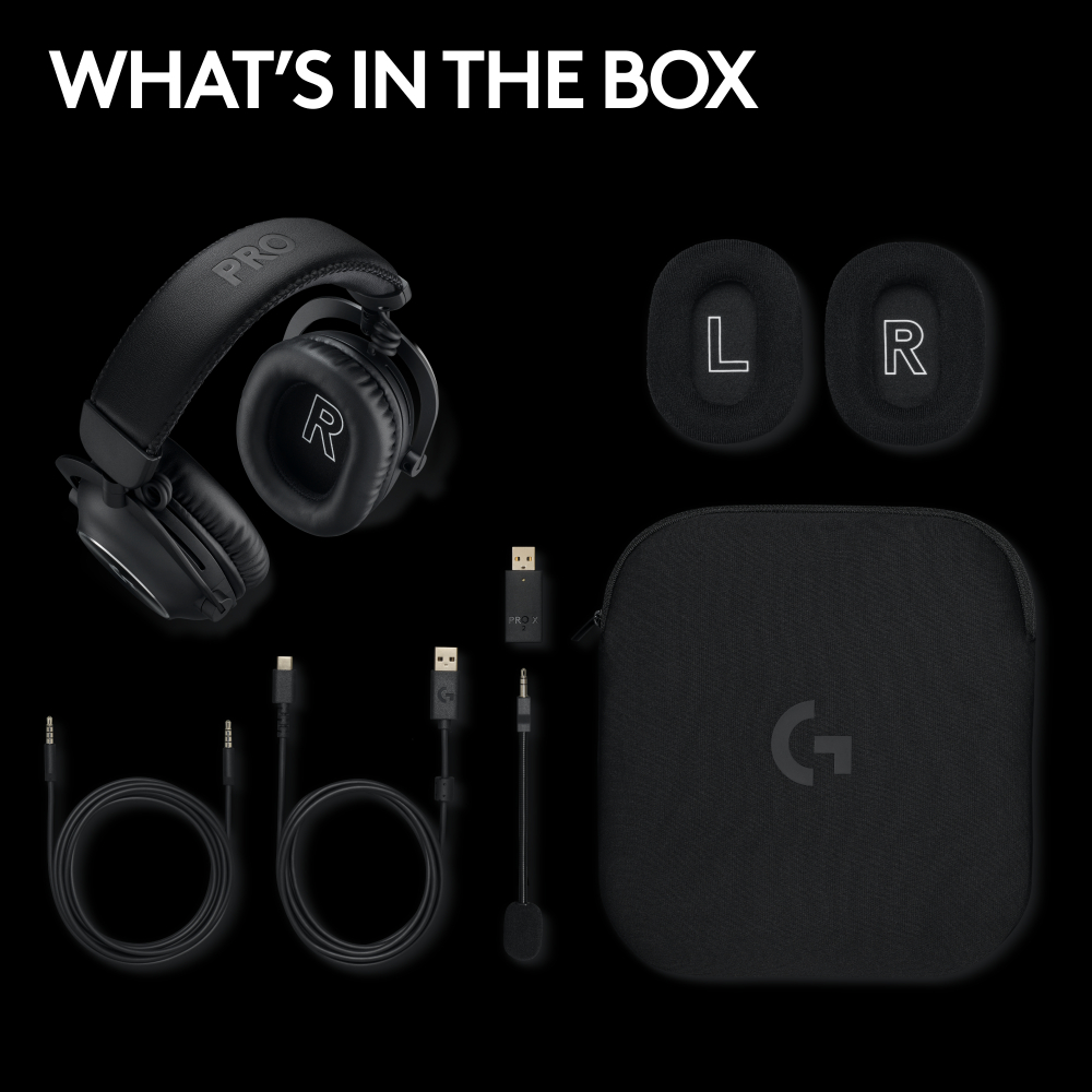 Logitech G Pro X 2 Lightspeed Bluetooth Wireless Gaming Headset,50mm ...