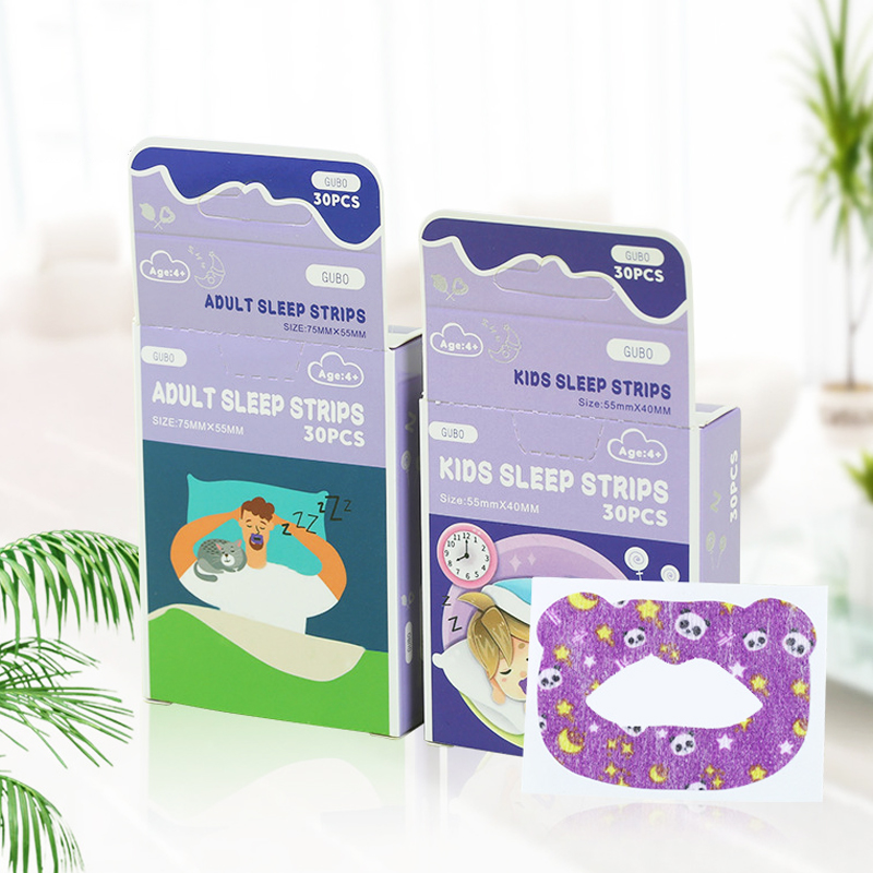 30Pcs/Box Anti-Snoring Stickers Children Adult Night Sleep Lip Nose ...