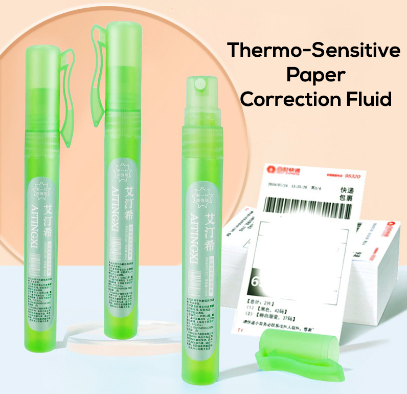 Thermo-Sensitive Paper Correction Fluid / Removing your confidential ...