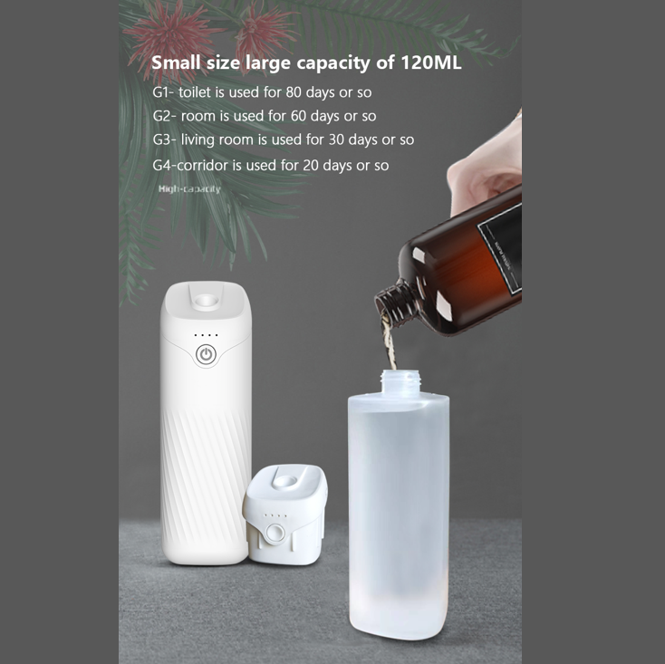 Fragrance Oil Nebulizer Portable Scent Machine Essential Oil Hotel Wall ...