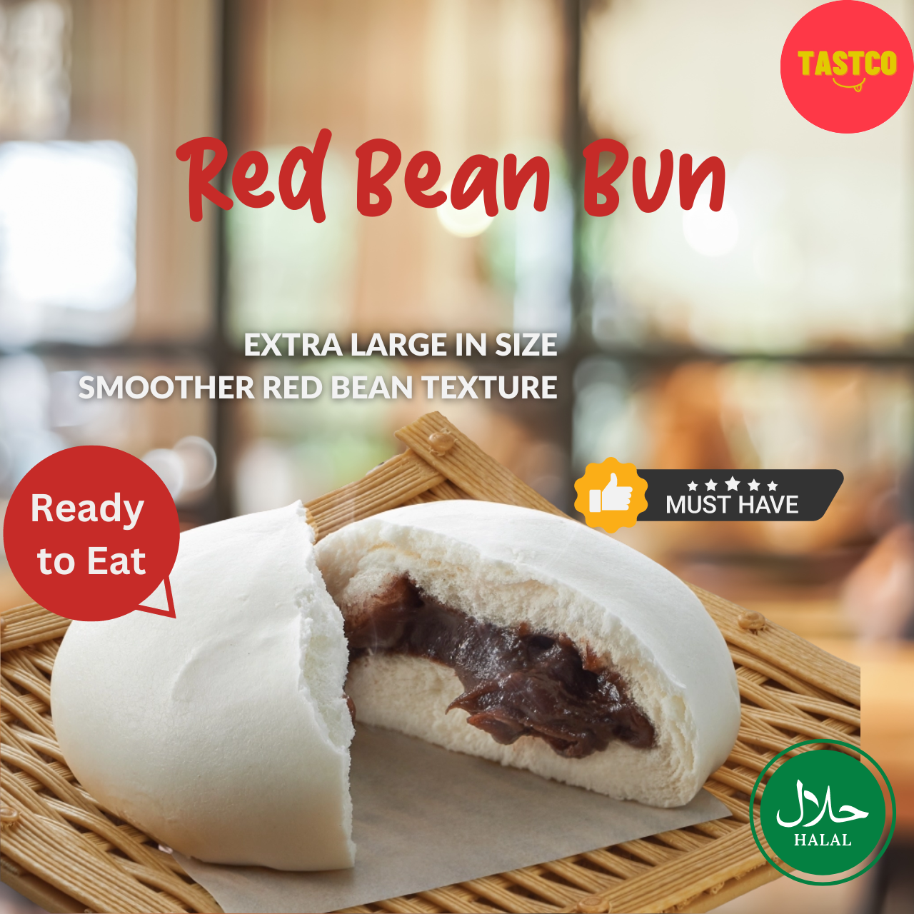 [Bu1 Get 1 Free] Dim Sum Bundle - Famous Tau Sar Pau (Red Bean Paste) l ...