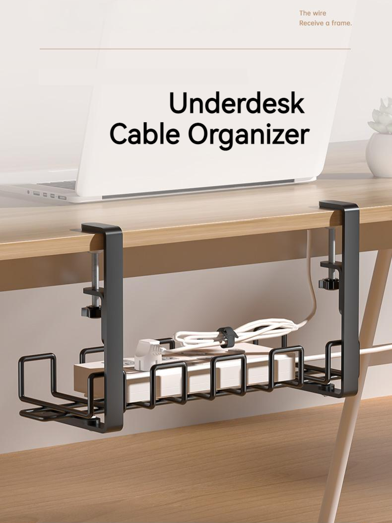 Under Desk Cable Organizer ,Under The Table Wire Management Rack ,36/40 ...