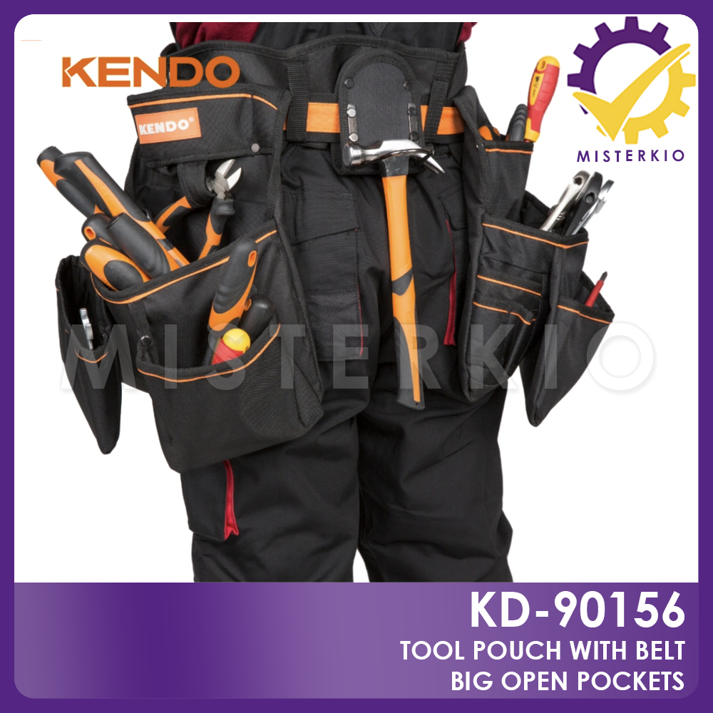Kendo Tool Pouch with Belt Big Open Pockets for Easy Access & Maximum ...