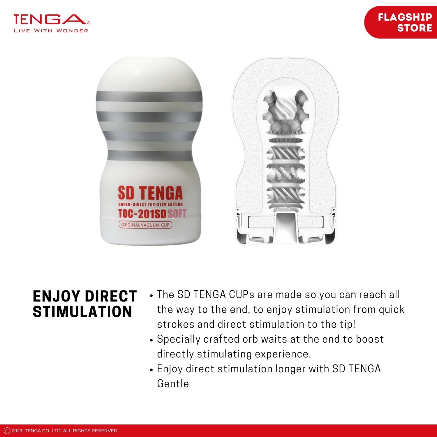 Tenga SD Original Vacuum Cup Bundle Edition Intimate Toy For Men Adult Toys Easy Use PRE ...