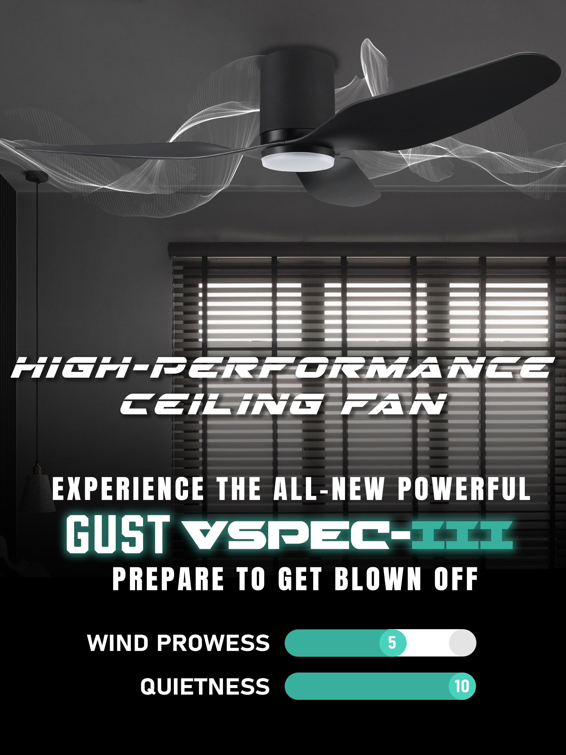 Point One Technology Gust VSPEC-III (36"/46"/52") Bronze + Black 08 ...