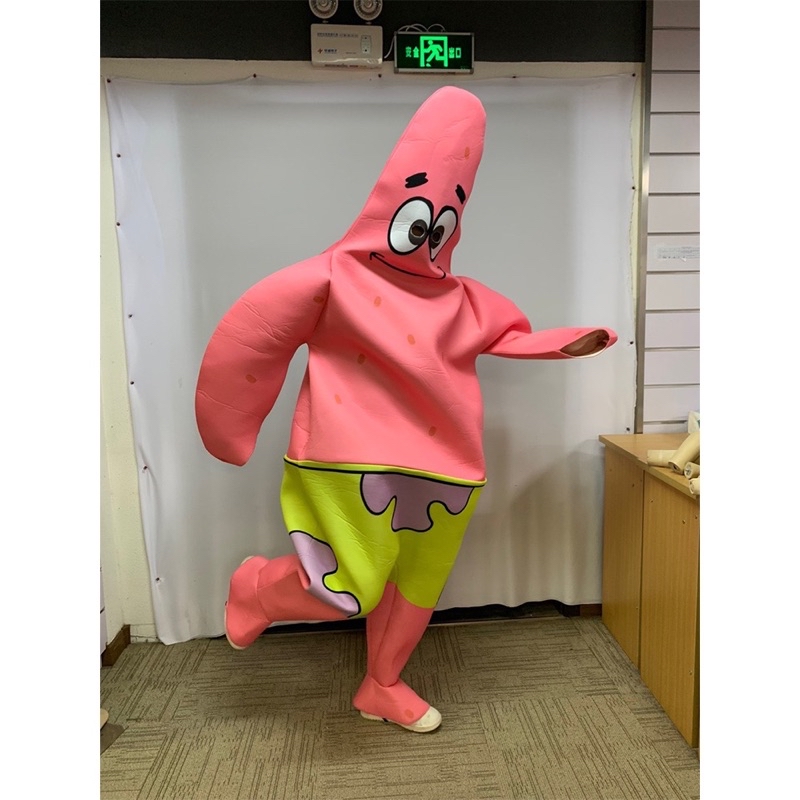 [SG Seller] Patrick Star Cartoon ADULT Costume Mascot Cosplay Halloween ...