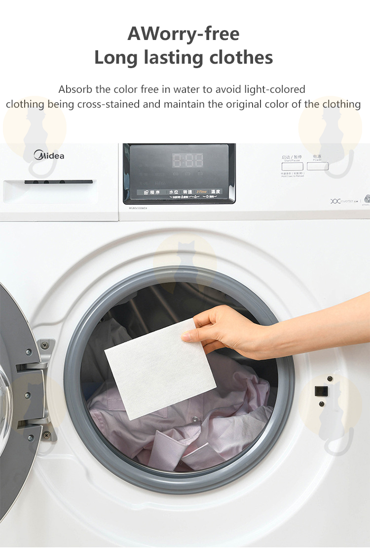 [ SG Ready Stock] Japan Kinbata 30/50PCS Colour Absorber Laundry Sheet Kinbata Anti Mite Anti ...