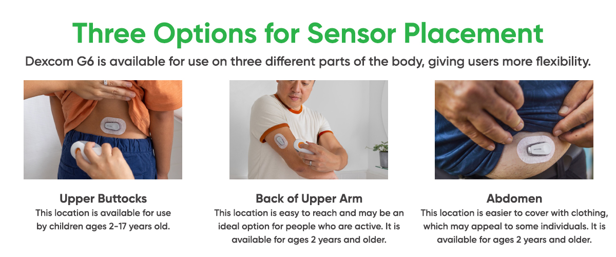 Dexcom G6 - Sensors + FREE 1x Transmitter | Shopee Singapore