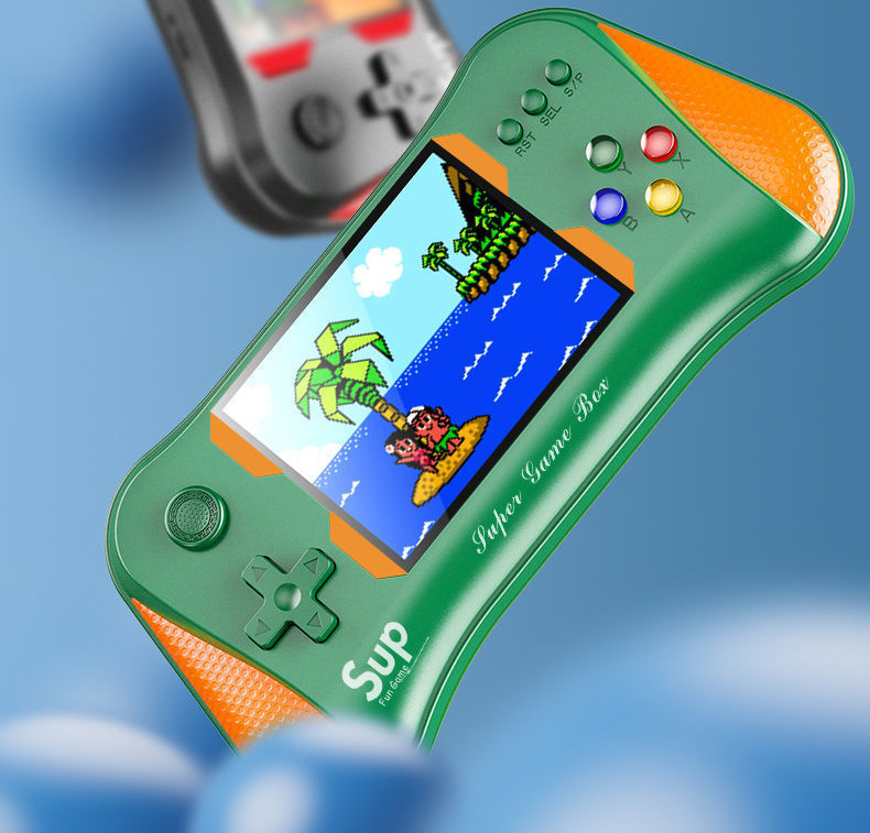 [SG READY STOCK] 500-in-1 Classic Game Console Portable Game Box 3.5 ...