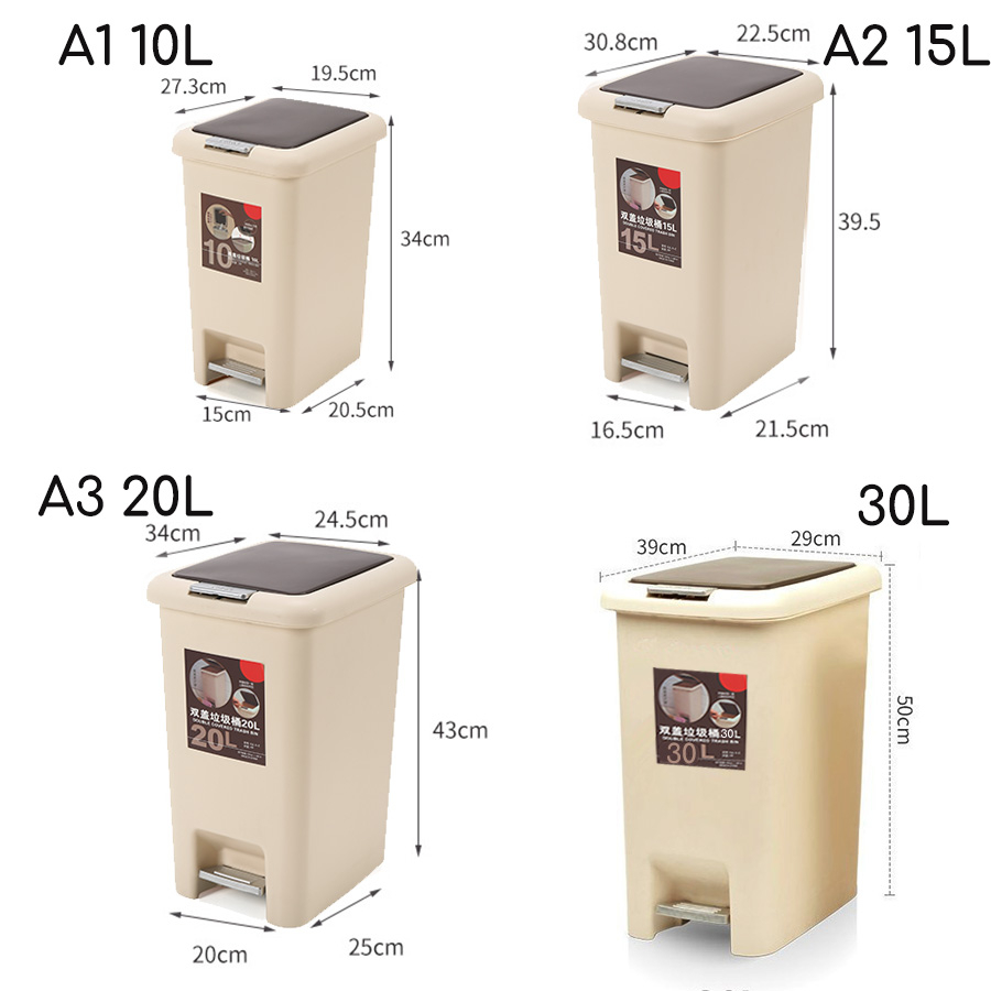 Easyhome.sg | Rubbish Bin Waste Bin Trash Can Dustbin Garbage Kitchen ...