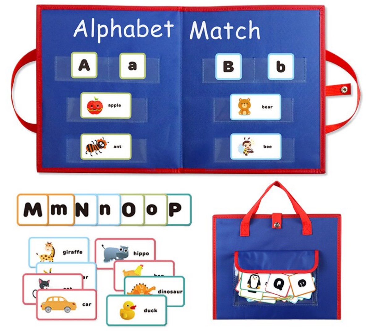 Alphabet Matching Upper Case Lower Case Alphabet Matching Flash Cards ...
