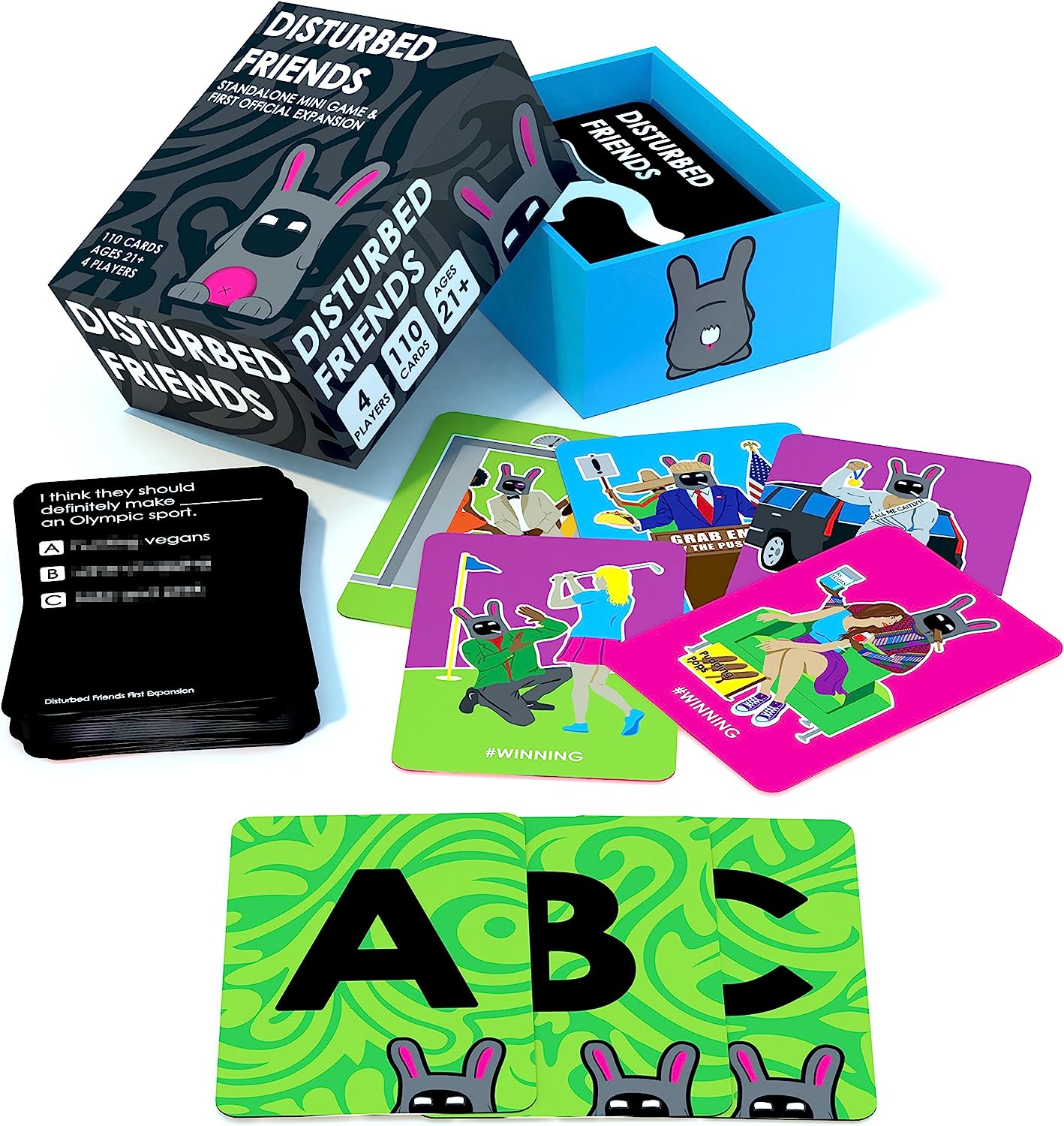 Disturbed Friends First Expansion Mini Game Card Games | Shopee Singapore