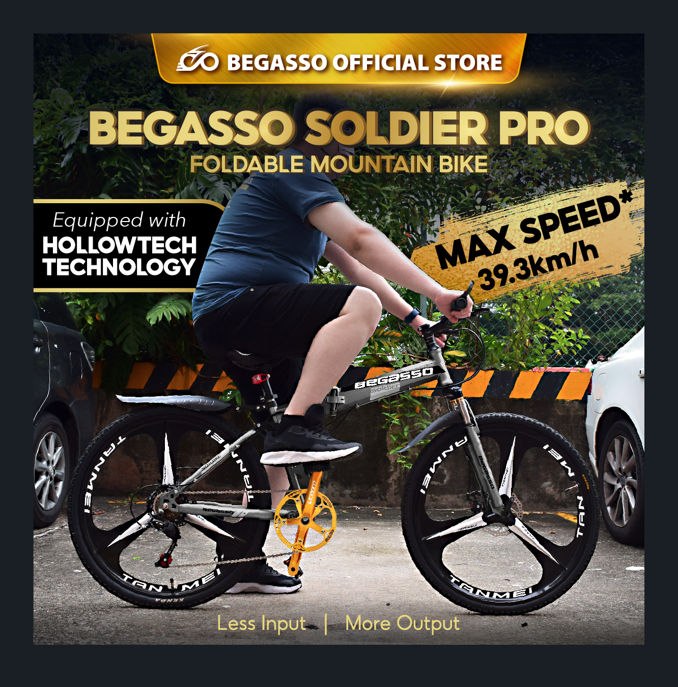 [🇸🇬 OFFICIAL STORE] LITEPRO HOLLOWTECH BEGASSO SOLDIERS PRO SERIES 24IN ...
