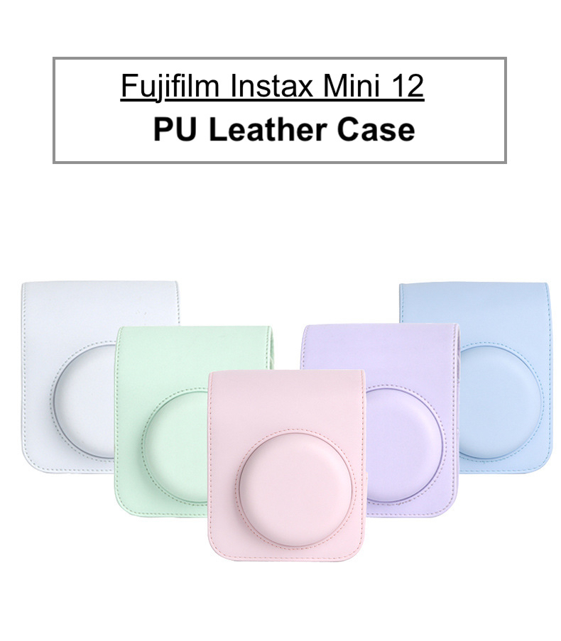 Fujifilm Instax Mini 12 Camera PU Leather case Casing | Shopee Singapore