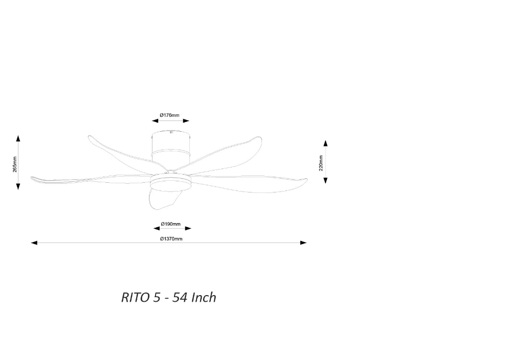 [INSTALLATION] - FANCO RITO - 3 / RITO - 5 46, 48, 52 & 54Inch DC Motor ...