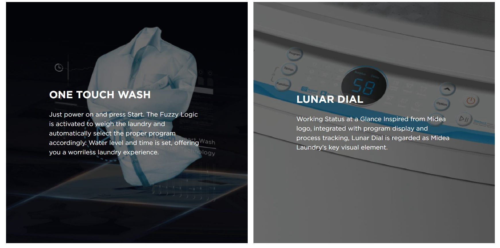 *CLIMATE / CDC VOUCHER AVAIL, PM* MIDEA MA200W95 / MA200W95T (4 TICKS ...