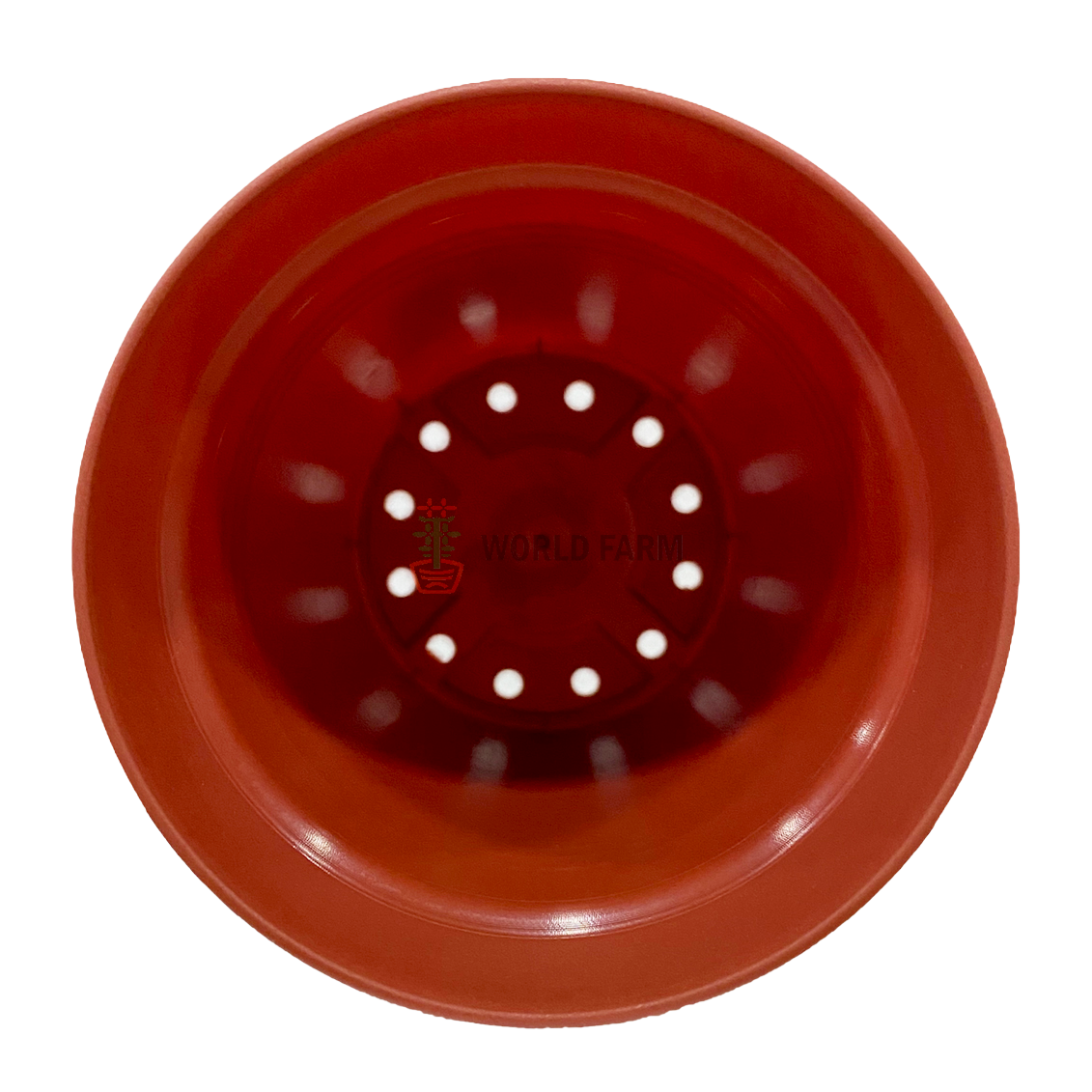 Baba TP-85 Round Plastic Pot, Brown (8.5cm) | Shopee Singapore