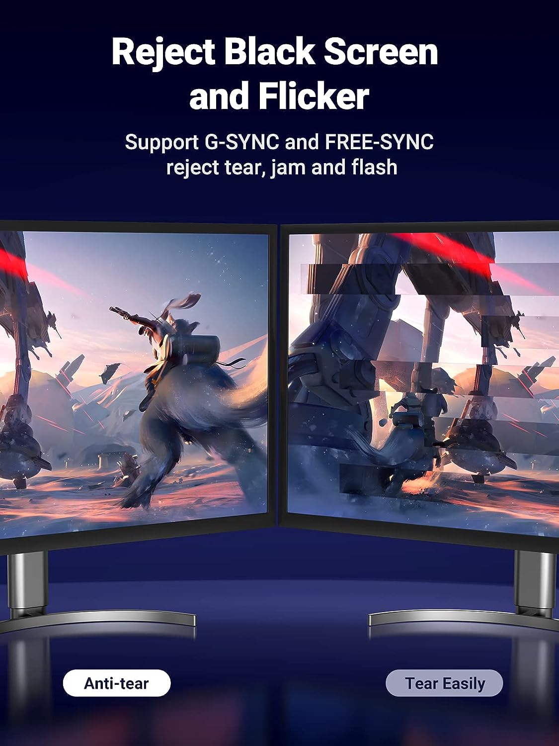 UGREEN Displayport 1.4 Certified Cable, 8k DisplayPort to DisplayPort ...