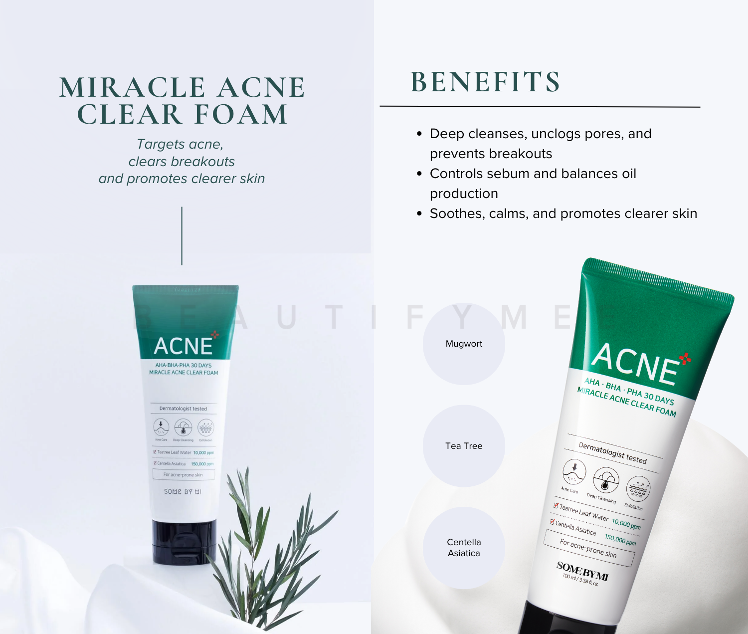 SOMEBYMI (Miracle Blackhead Bubble Cleanser, Acne Clear Foam, Body ...