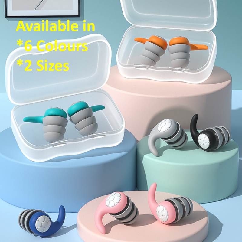 Silicone Ear Muffs (1 Pair) Children Adult Noise Prevention Soundproof ...