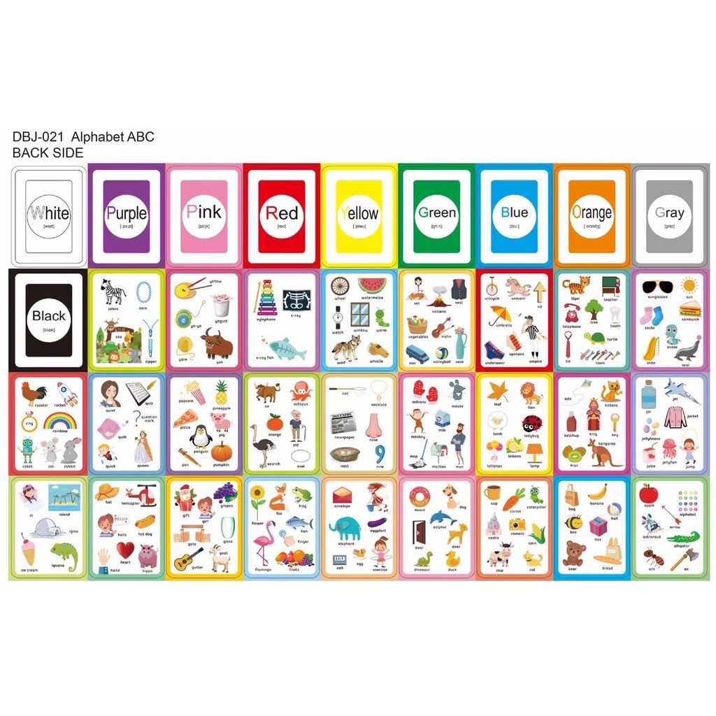 [READY STOCK]Flash Card Wipe Clean Flash Card with Pen Alphabets ...