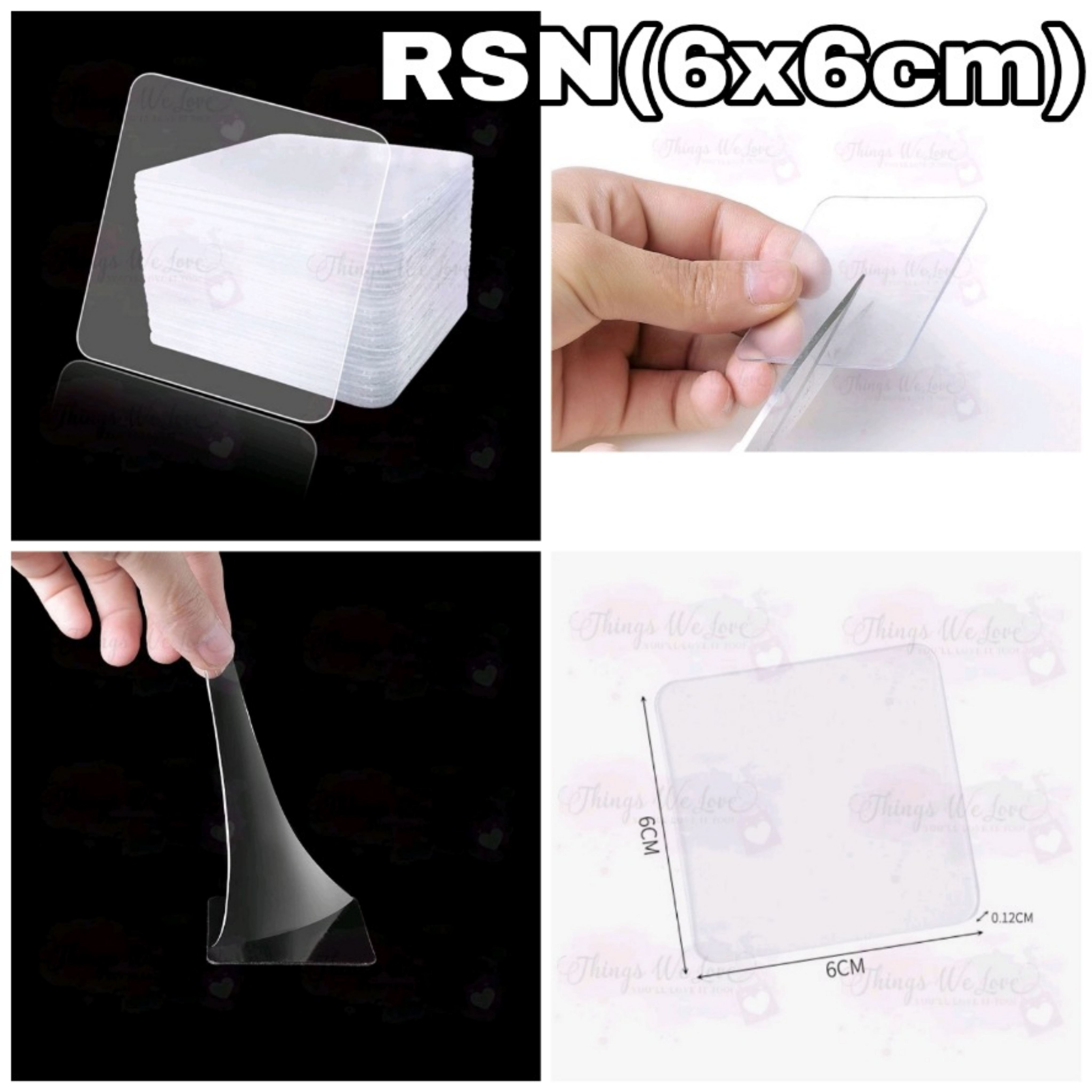 [SG][FREE SHIP] Replacement Nano Hook Hanger Double Sided Tape Sticker ...