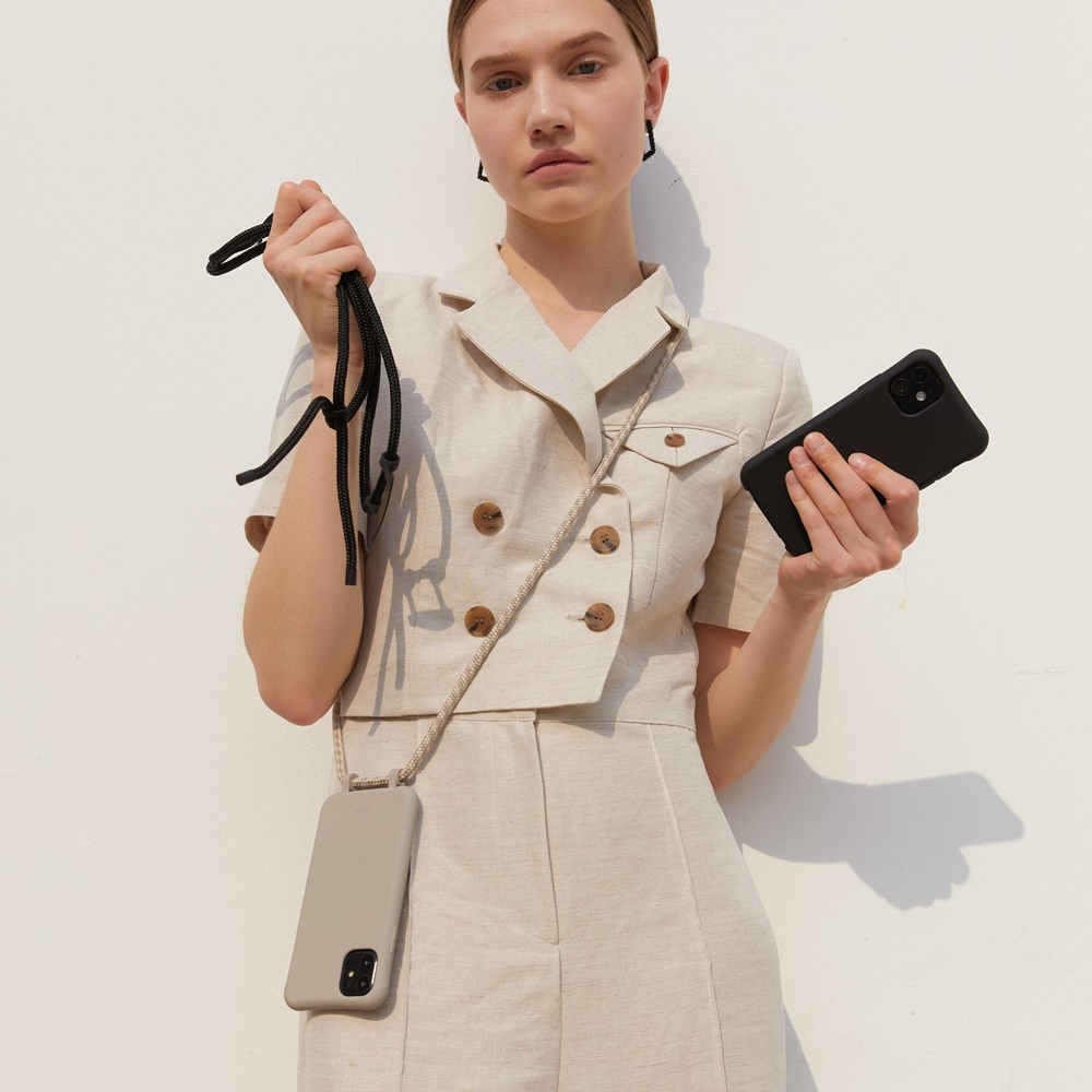 ARNO M2 Phone Strap 'Oatmeal Cream' (Long / Case+Strap) | Shopee Singapore