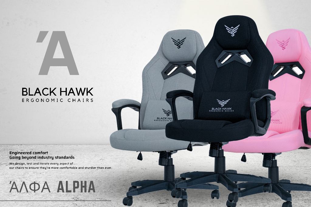 🦅(͢I͢N͢ ͢S͢T͢O͢C͢K͢S͢)͢ Black Hawk ALPHA Gaming Chair / Computer Chair ...