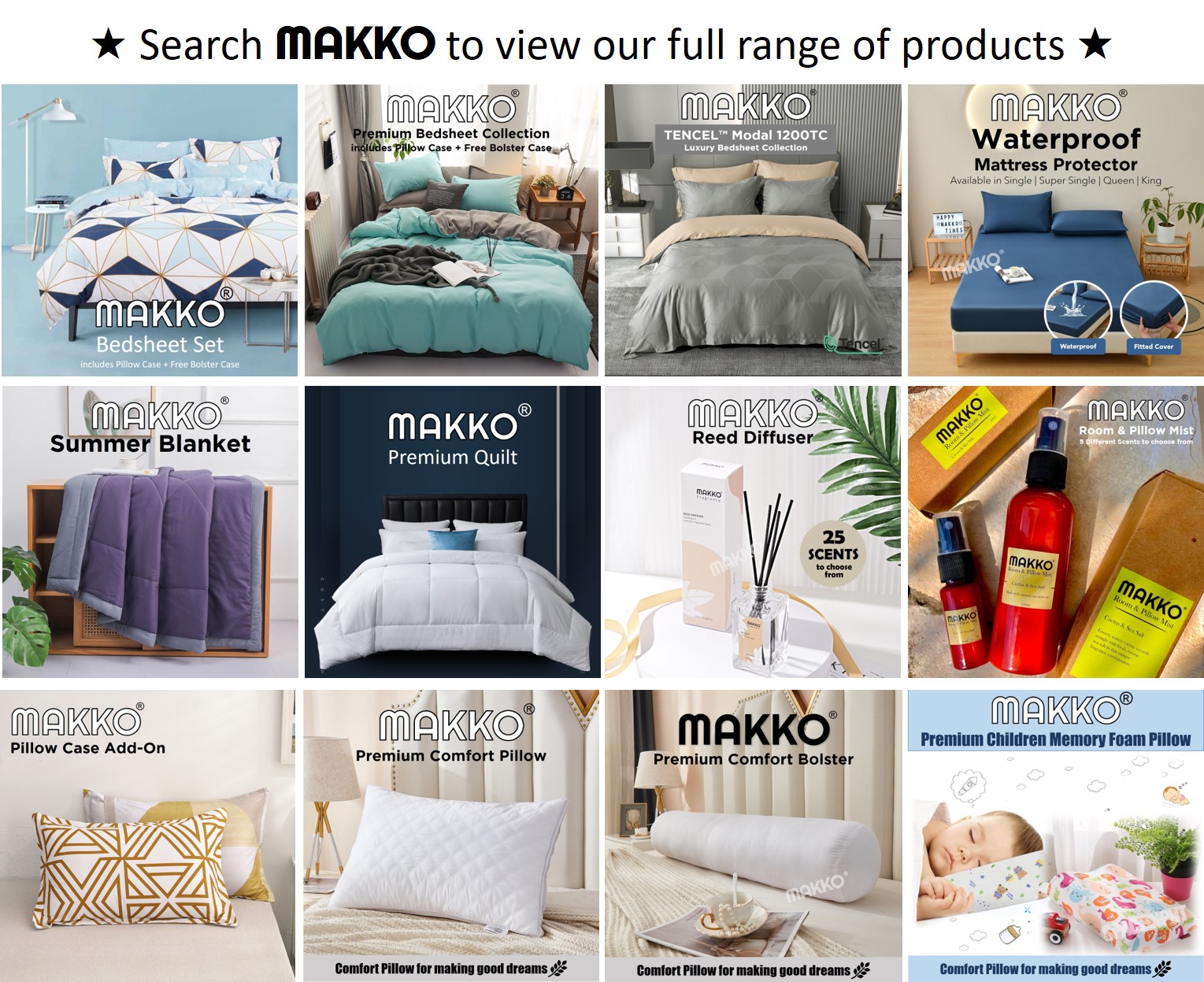 MAKKO Bamboo Fiber Bath and Face Towel | Shopee Singapore