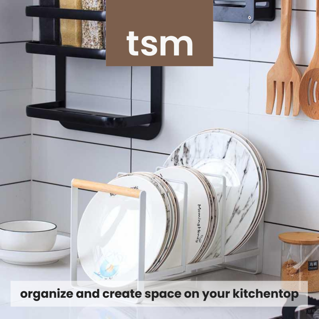 TSM Japanese Plate Rack Holder | Dish Organizer | Anti Rust ...