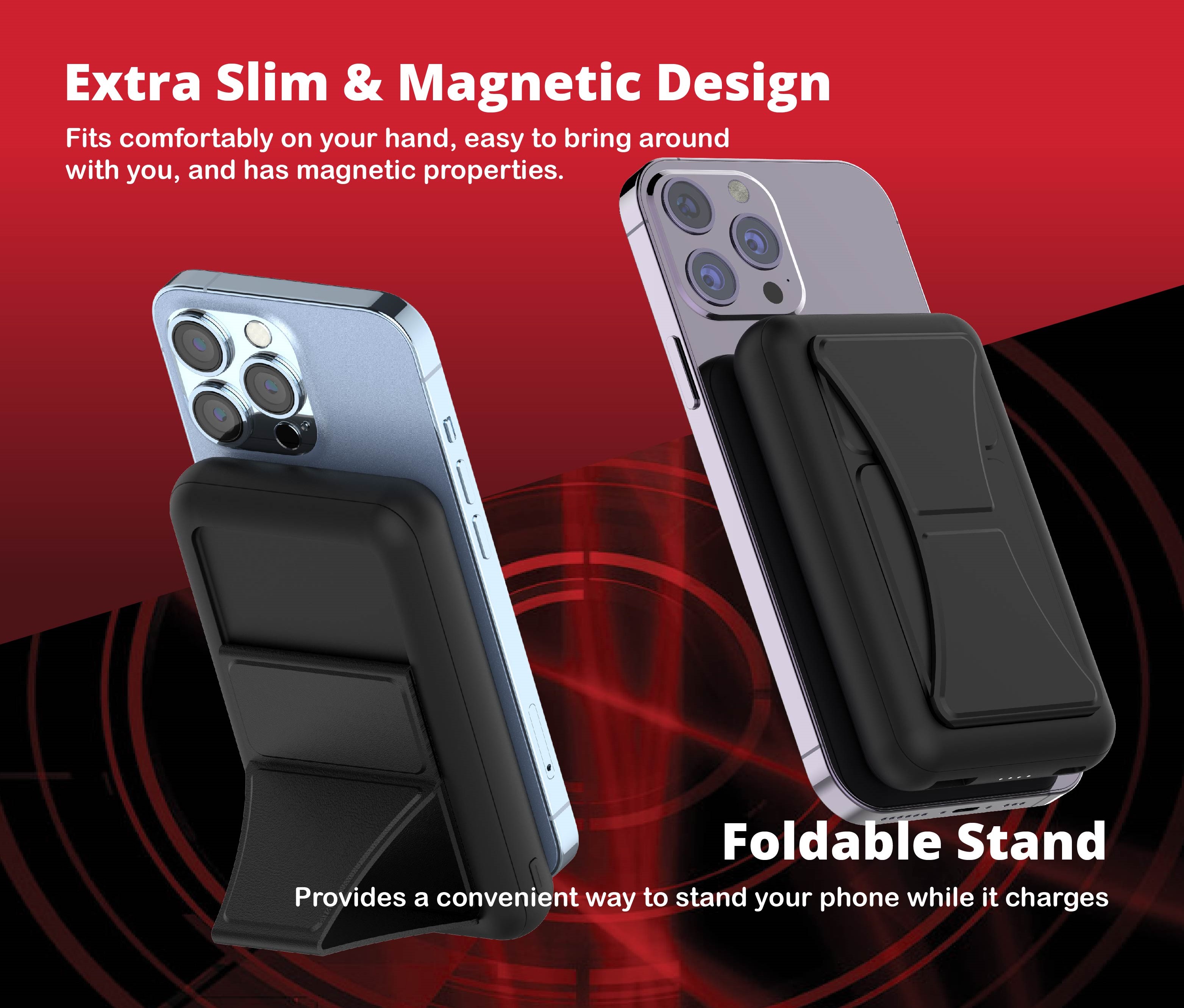 RedMonster Power Air Mini™ Super Charging Edition Magnetic Wireless 20W ...