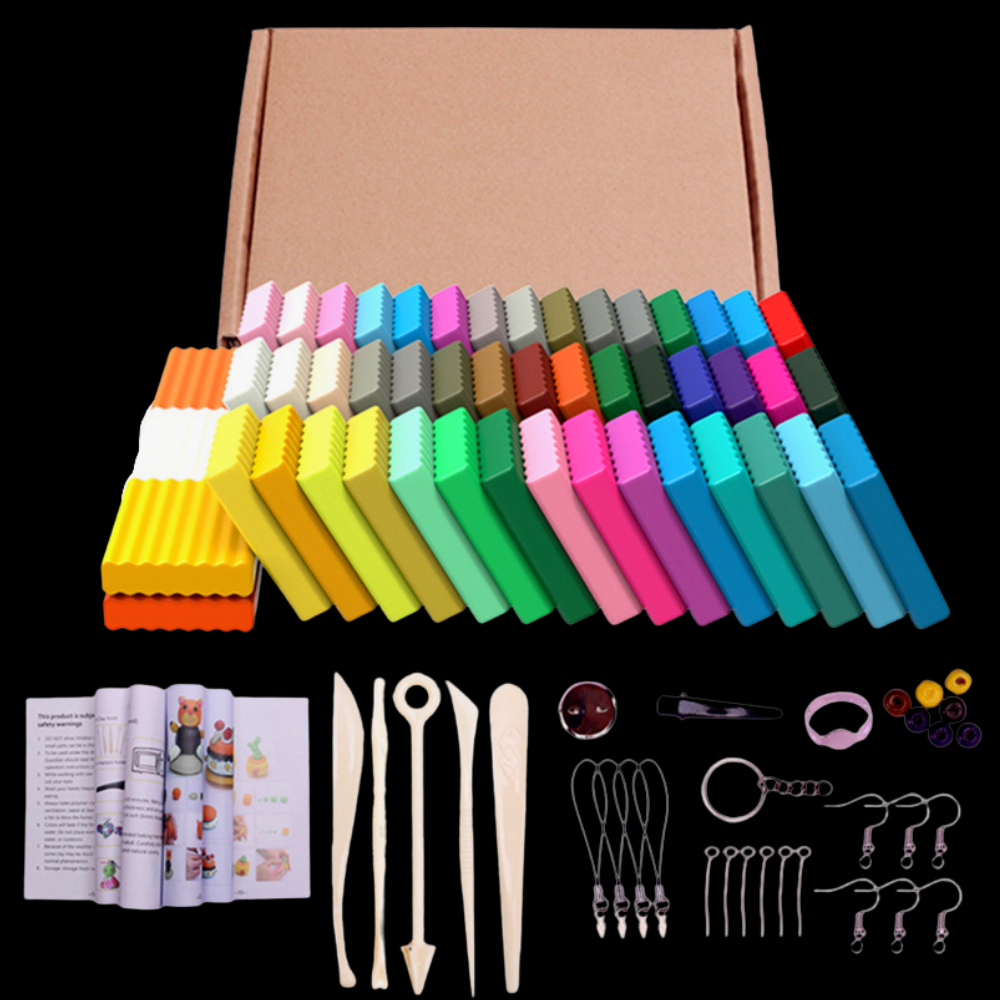 🇸🇬 [New Product Sale] Polymer Clay Set Kit with Sculpting Tools Oven ...