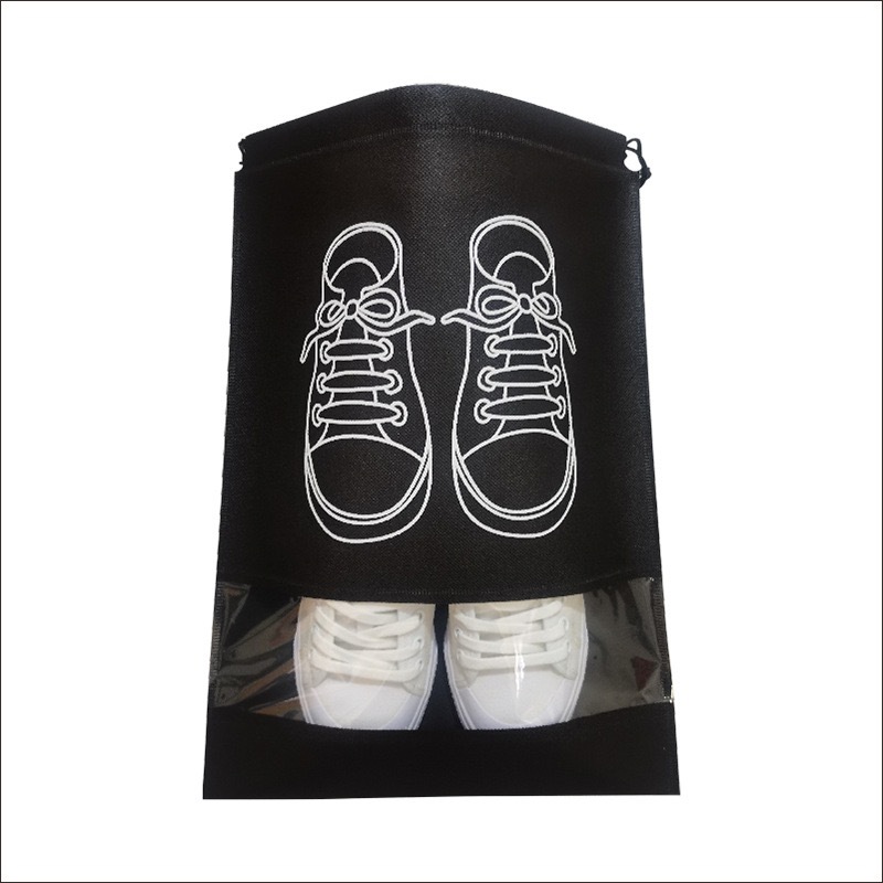 [MQLITTLESHOP] Travel Reusable Eco Shoe Storage Bag Organizer Dust-Free ...
