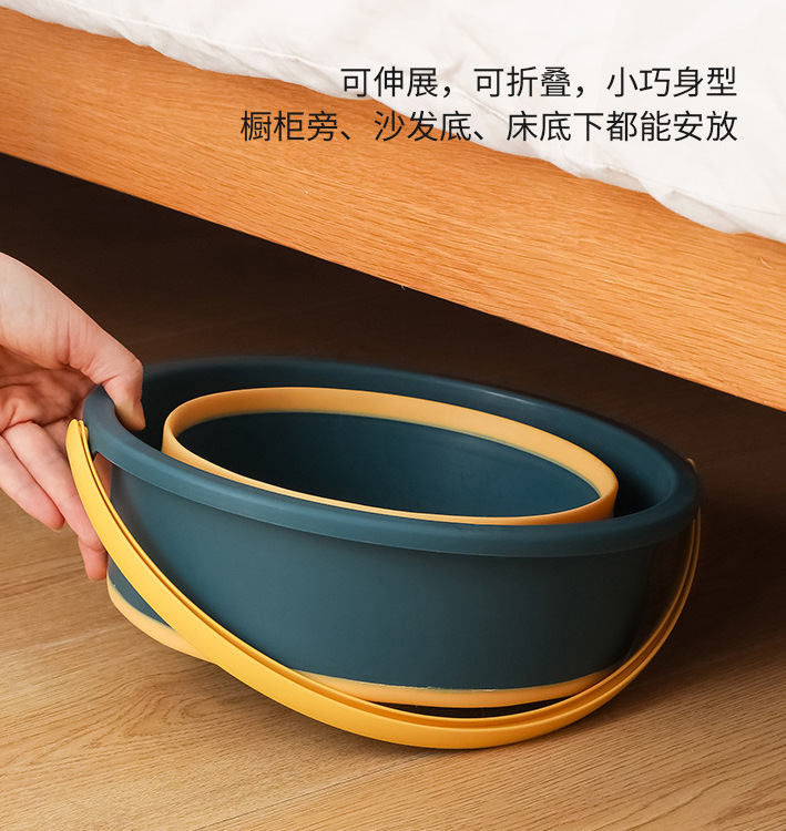 Easyhome.sg Foldable Pail Collapsable Bucket home kitchen bathroom ...