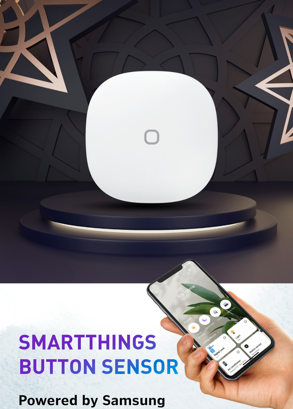 SAMSUNG SMARTTHINGS BUTTON (1 YEAR WARRANTY + LIFETIME TECHNICAL ...